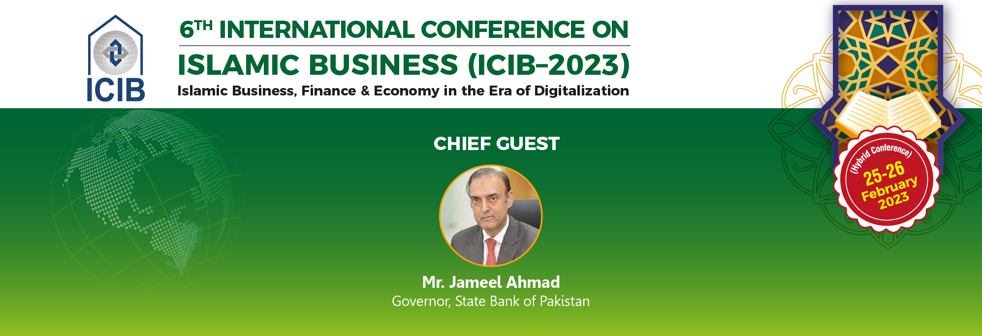 International Conference on Islamic Business – 6th International ...